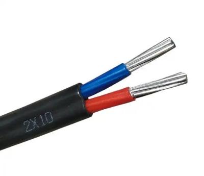China 450/750V BLVVB Flat Aluminum PVC Stranded Core Electrical Wire 2x2.5mm2 JB/T 8734.2 for sale