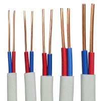 China ISO Certified 2*4mm Copper Core PVC Insulated Flat Cord Electrical Cable Wire for sale