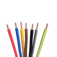 China PVC Insulated 1.5mm Single Core Copper Electric Wire 450/750V for Building House for sale
