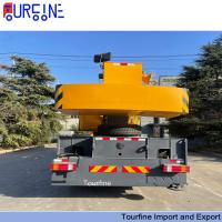 China QY50KD 50 Ton Hydraulic Telescopic Boom Truck Crane Mobile For Construction Lifting for sale