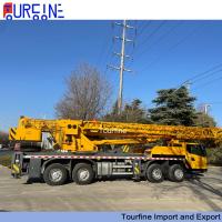 China QY50KD 50 Ton Hydraulic Telescopic Boom Truck Crane Mobile For Construction Lifting for sale
