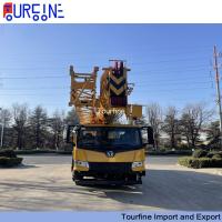China QY50KD 50 Ton Hydraulic Telescopic Boom Truck Crane Mobile For Construction Lifting for sale