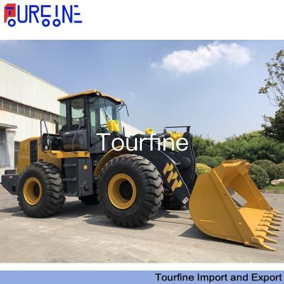 China Construction Wheel Loader With Fork Xcmg LW500FN For 5 Ton Material Handling for sale