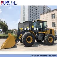 China Construction Wheel Loader With Fork Xcmg LW500FN For 5 Ton Material Handling for sale