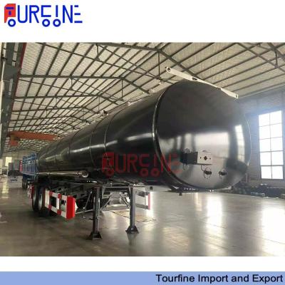 China 2 Axle 50 CBM Bitumen Tanker Semi Trailer with Heating System for sale