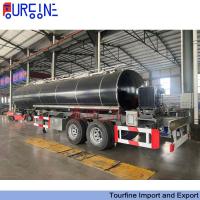 China 2 Axle 50 CBM Bitumen Tanker Semi Trailer with Heating System for sale