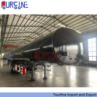 China 40 CBM 2 Axle Bitumen Tank Trailer for Road Construction Projects for sale