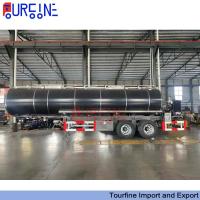 China 40 CBM 2 Axle Bitumen Tank Trailer for Road Construction Projects for sale
