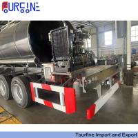 China 40 CBM 2 Axle Bitumen Tank Trailer for Road Construction Projects for sale