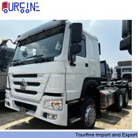 China Sinotruk HOWO 420HP 10 Wheel 6X4 Tractor Head Truck 40 Ton Container Cargo Truck for Africa for sale