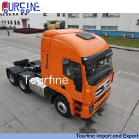 China SAIC Hongyan 430HP Tractor Head Truck with 10 Wheels for Long Haul Transport for sale