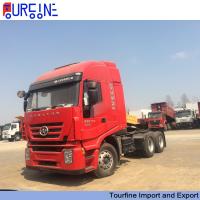 China SAIC Hongyan 430HP Tractor Head Truck with 10 Wheels for Long Haul Transport for sale