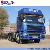 China 380HP Shacman F3000 6x4 Tractor Head Truck For Heavy duty Logistics Container Transportation for sale