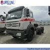 China Beiben Ng80B 6X4 10 Wheel Heavy Duty Tractor Head Truck LHD For Container Transporting for sale