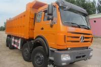 China Beiben 380HP Camion Benne Heavy Duty Dump Truck 30 Ton 12 Roues for Congo Africa for sale