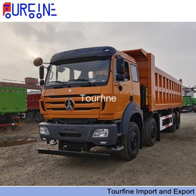 China Beiben 380HP Camion Benne Heavy Duty Dump Truck 30 Ton 12 Roues for Congo Africa for sale