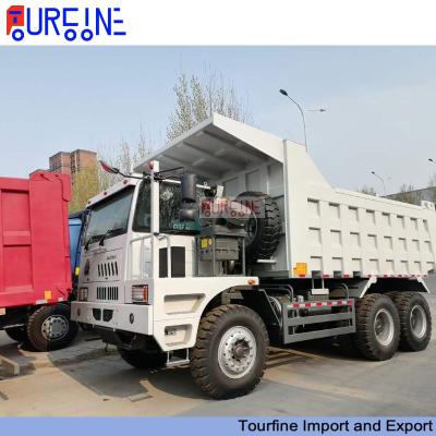 China Heavy Duty Sinotruk HOWO 6X4 Mining Tipper Dump Truck 400HP 420HP 70-90 Ton Payload For Sale for sale