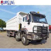 China Heavy Duty Sinotruk With Tarpaulin 12 Wheel HOWO Nx 380 380HP Power Dump Truck for sale