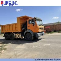 China New Heavy Duty Mining Ng80 Beiben 6X4 420HP Tipper Dump Truck For Sale for sale