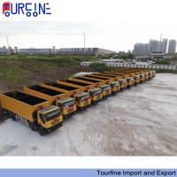 China SAIC Hongyan Genlyon Mining Dump Truck 6X4 380HP for Rock and Sand Hauling for sale