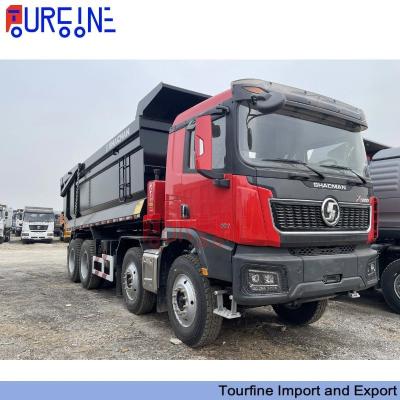 China Shacman X5000 RHD LHD 8×4 U SHAPE 420HP Dump Truck Heavy Duty Construction And Mining Truck for sale
