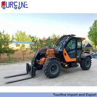 China Tourfine Telehandler Forklift 2.5 Ton for Construction and Material Handling for sale
