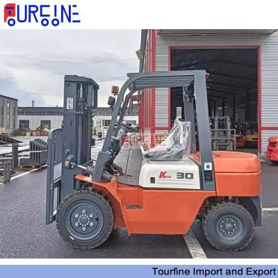 China Tourfine  2.5 Ton Diesel Forklift Truck for Warehouse and Industrial Handling for sale