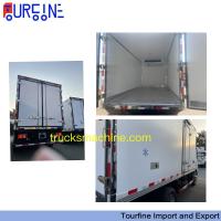 China Sinotruk HOWO 3T 5T Refrigerated Truck Heavy Duty Freezer Van for Frozen Food Cold Chain Transport for sale