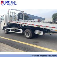 China Sinotruk HOWO 4X2 Rollback Tow Truck 3T 5T Flatbed Recovery Wrecker for Vehicle Rescue for sale