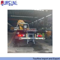 China FAW 4x2 Recovery Tow Truck 8 Ton with Crane Flatbed Wrecker Truck for Vehicle Rescue for sale
