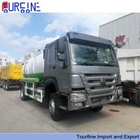 China SINOTRUK HOWO 18CBM (18,000L) Sewage Vacuum Truck | Heavy Duty Sludge Suction Tank Truck For Sale for sale