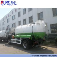 China SINOTRUK HOWO 18CBM (18,000L) Sewage Vacuum Truck | Heavy Duty Sludge Suction Tank Truck For Sale for sale