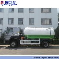 China SINOTRUK HOWO 18CBM (18,000L) Sewage Vacuum Truck | Heavy Duty Sludge Suction Tank Truck For Sale for sale