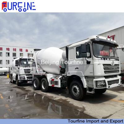 China Shacman 9m³ Concrete Mixer Truck 6x4 Heavy Duty Cement Mixer Truck for Africa for sale