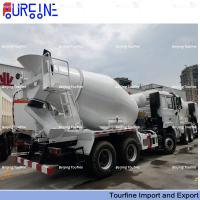 China Shacman 9m³ Concrete Mixer Truck 6x4 Heavy Duty Cement Mixer Truck for Africa for sale