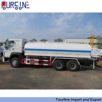China 20000L 25000L Water Bowser Truck For Drinking Water Transport & Road Spraying for sale
