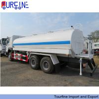China 18000L Sinotruk HOWO Water Tank Truck 6X4 with Stainless Steel Tank for sale