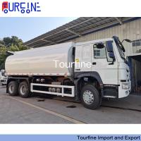 China HOWO RHD/LHD 20000L Water Tank Truck 6X4 with Aluminum Alloy Tank for sale