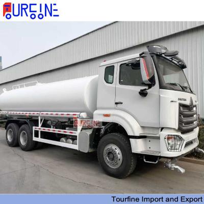 China Sinotruk HOWO NX 15000L Water Tank Truck for Sale | 6x4 Water Bowser Truck for Africa for sale