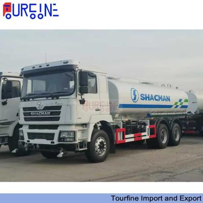China Shacman Water Bowser Truck 20000L 6X4 for Construction and Mining Operations for sale