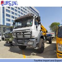 China Knuckle Boom Beiben 6×4 Truck Mounted Crane with 10 Ton Hydraulic Lifting Capacity for sale