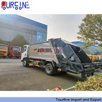 China 10CBM Hydraulic Garbage Truck HOWO 6 Wheel Chassis for Municipal Waste Collection for sale