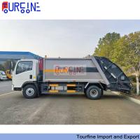 China 10CBM Hydraulic Garbage Truck HOWO 6 Wheel Chassis for Municipal Waste Collection for sale