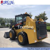 China XC750K Skid Steer Loader with 4-in-1 Bucket for Construction for sale