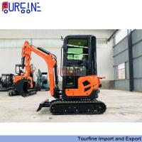 China 1.8 Ton 0.04CBM Crawler Mini Excavator Machine For Farming And Construction for sale