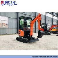China 1.8 Ton 0.04CBM Crawler Mini Excavator Machine For Farming And Construction for sale