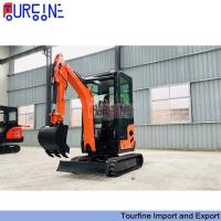 China 1.8 Ton 0.04CBM Crawler Mini Excavator Machine For Farming And Construction for sale