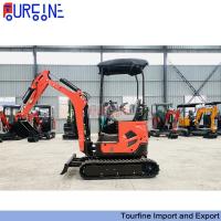 China 1.8 Ton 0.04CBM Crawler Mini Excavator Machine For Farming And Construction for sale