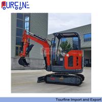 China MIni Crawler Excavator 2 Ton 0.07 CBM Bucket Small Excavator For Farm Construction for sale