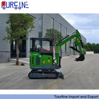 China MIni Crawler Excavator 2 Ton 0.07 CBM Bucket Small Excavator For Farm Construction for sale